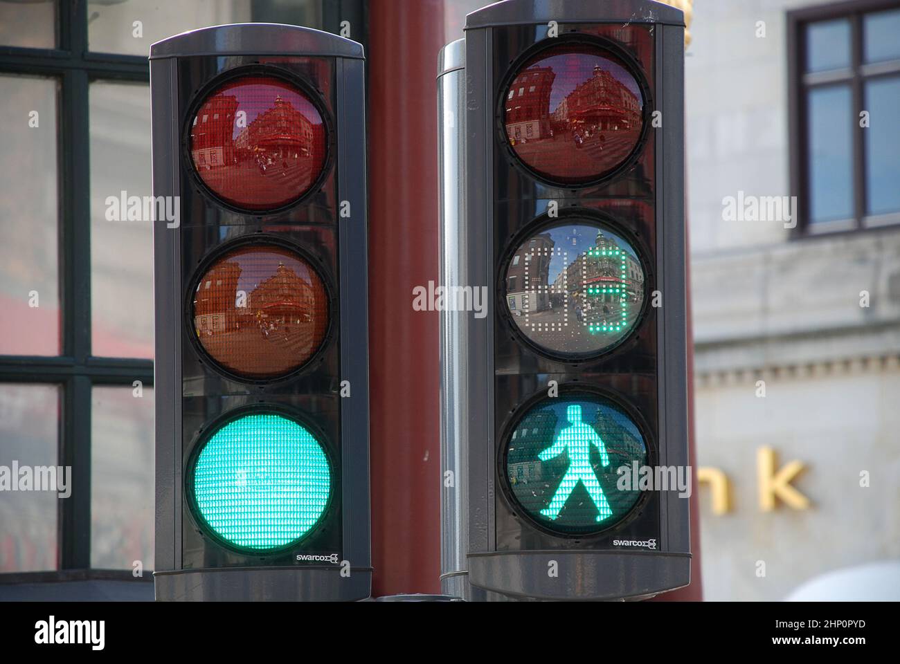 Denmark street traffic signal hi-res stock photography and images - Alamy