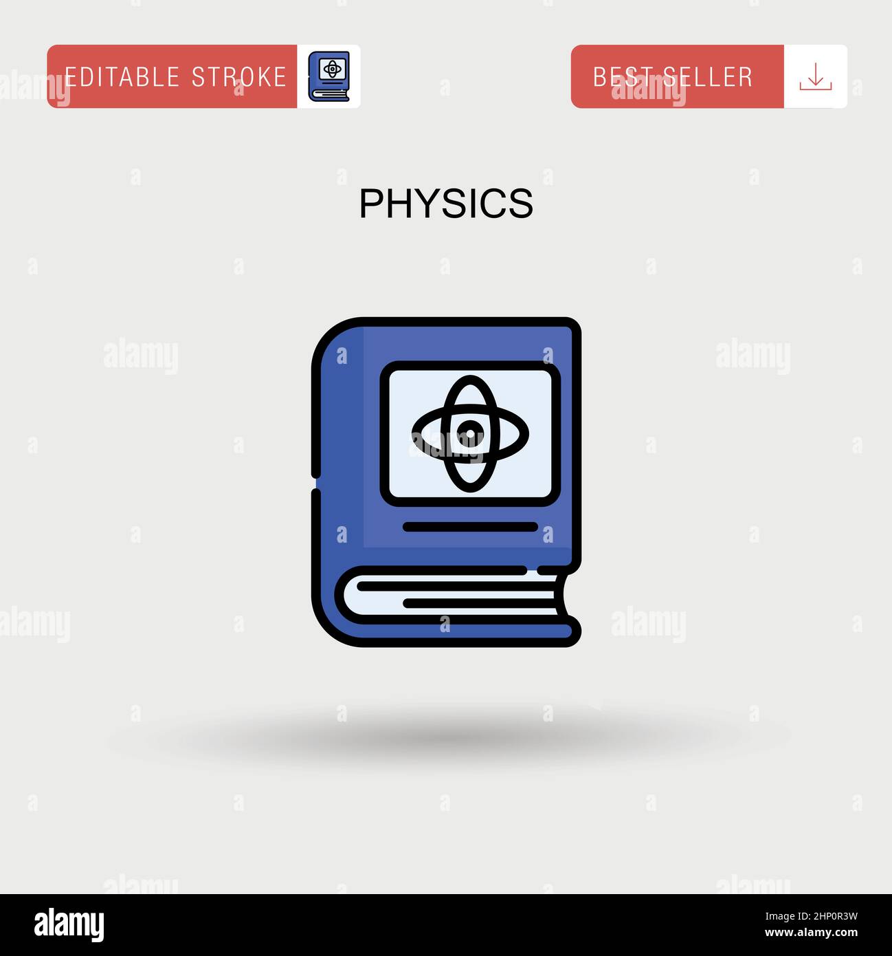 Physics Simple vector icon Stock Vector Image & Art - Alamy