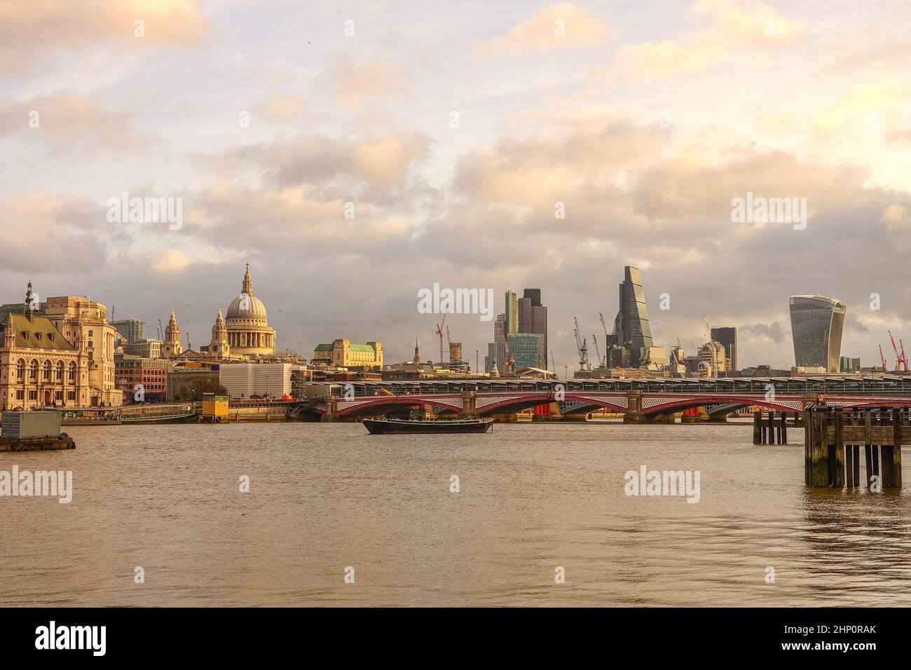St Paul's Cathedral and London skyline in London UK Stock Photo - Alamy