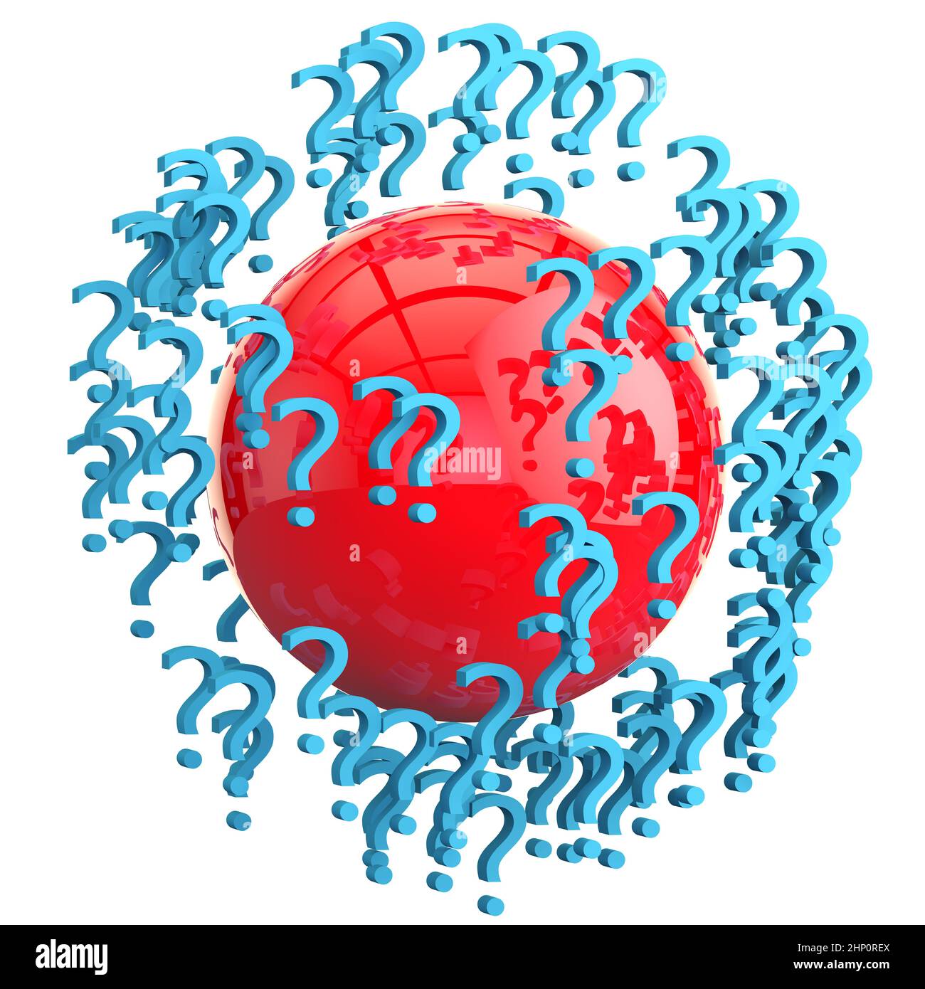 Question mark isolated over white background.Concept of doubts and ...