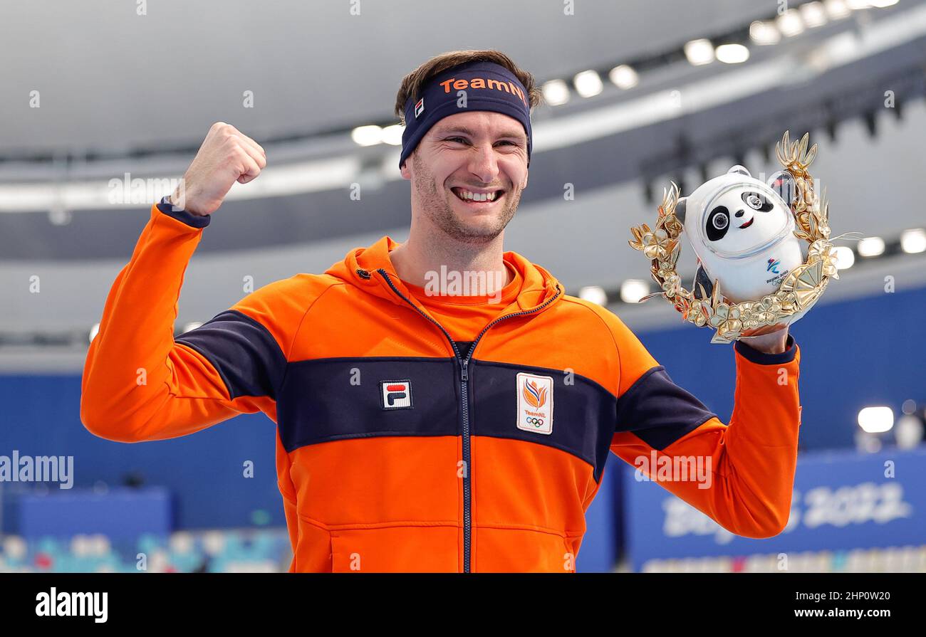 Beijing, China. 18th Feb, 2022. Thomas Krol of the Netherlands ...