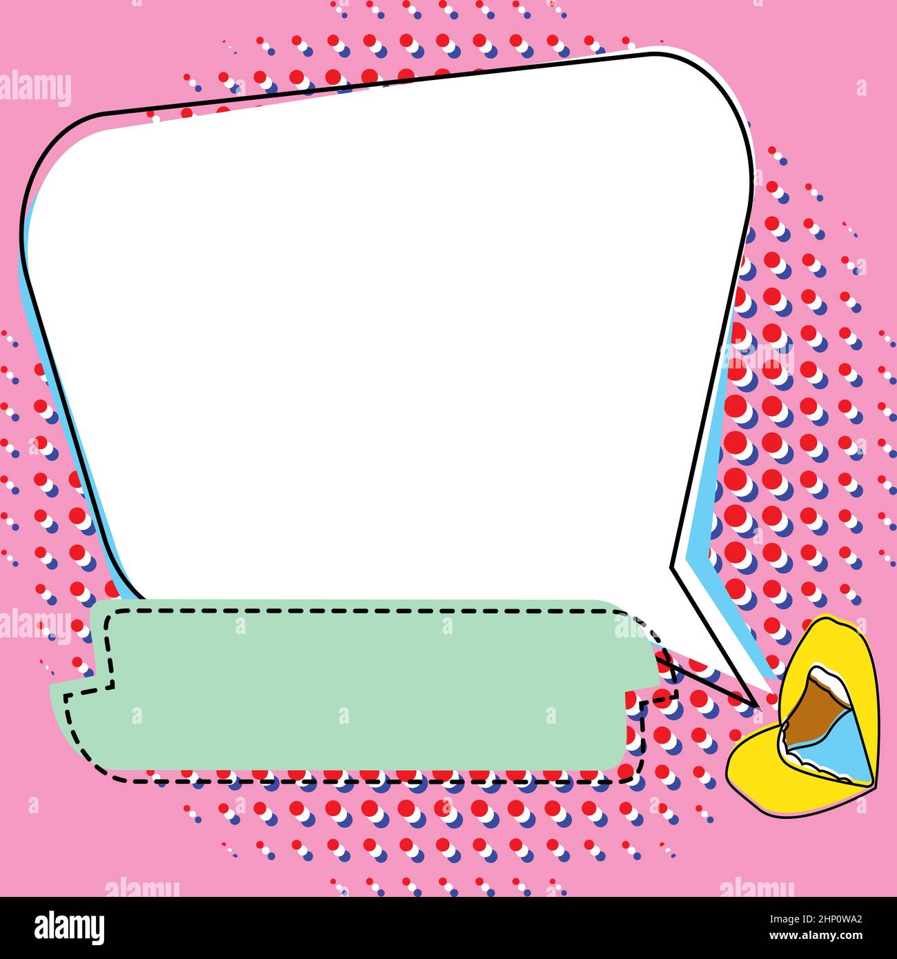 Lips Drawing Sharing Positive Comments Good Reactions Through Bubble ...