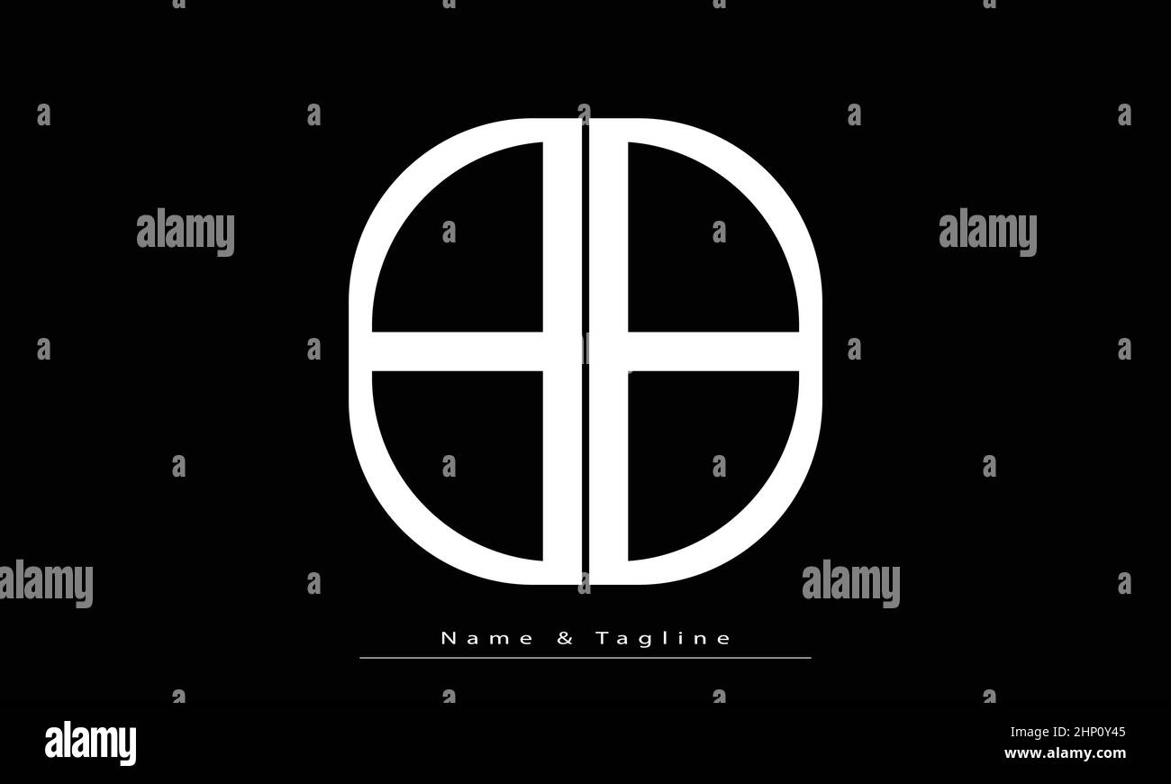 No initials logo Black and White Stock Photos & Images - Alamy