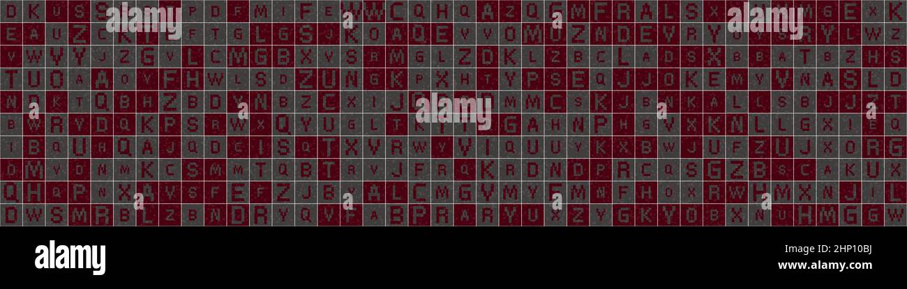 Abstract Geometrical generative computational art illustration Stock ...