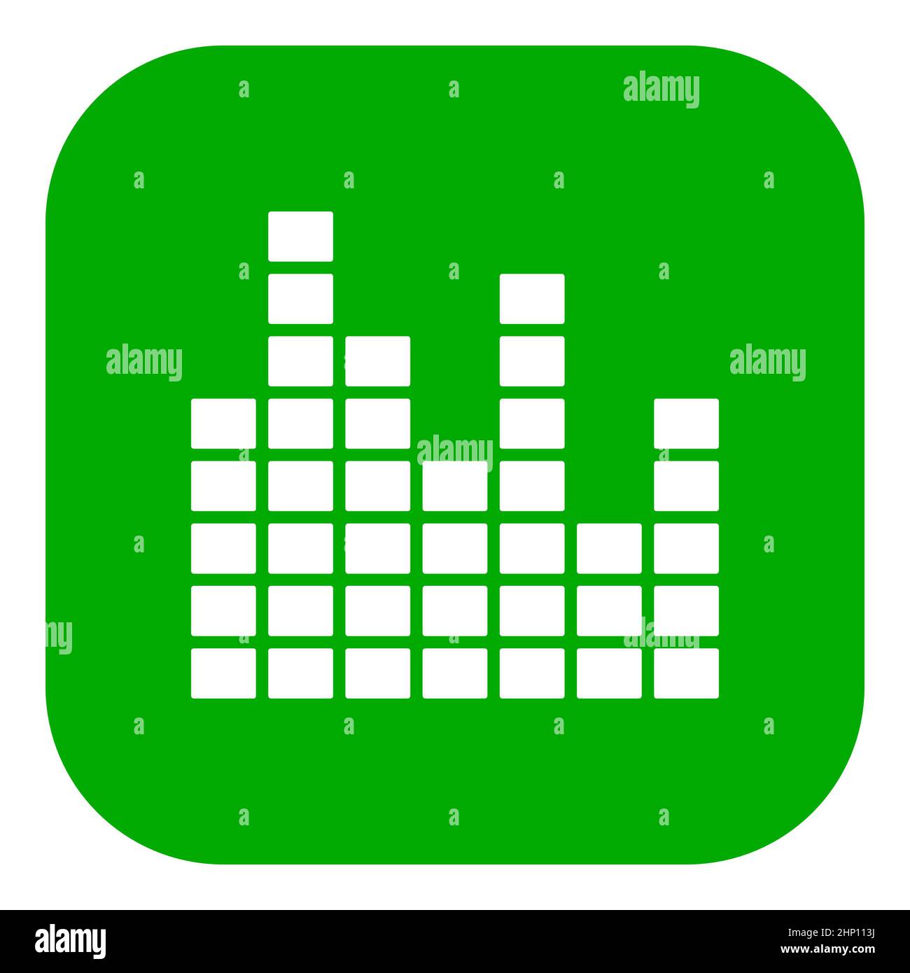 Equalizer and app icon Stock Photo - Alamy