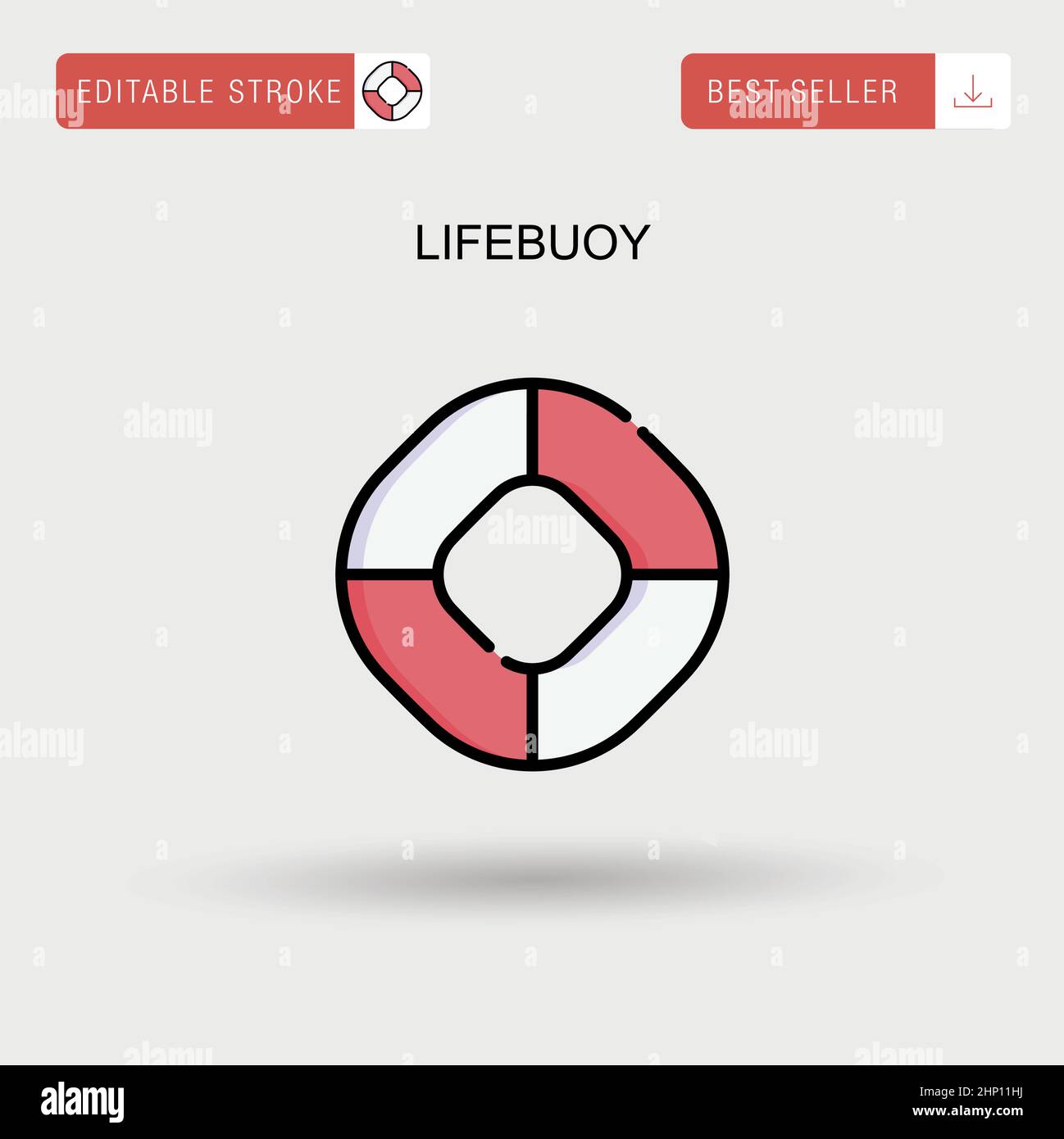 Emergency buoy Stock Vector Images - Alamy