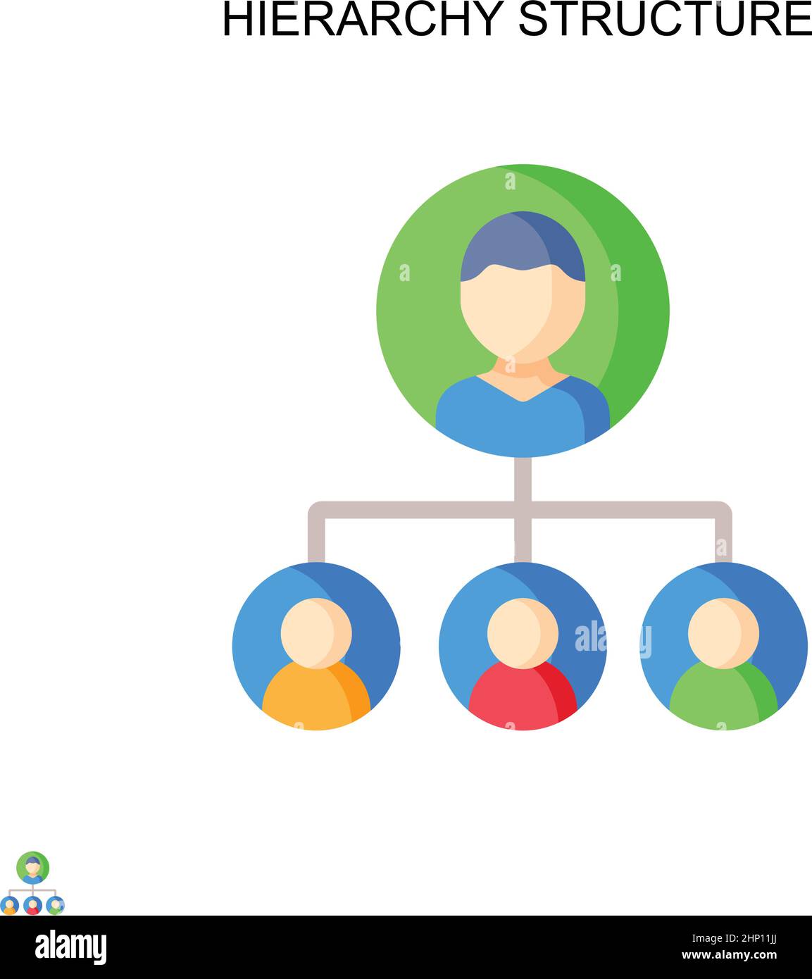 Company hierarchy chart hi-res stock photography and images - Alamy