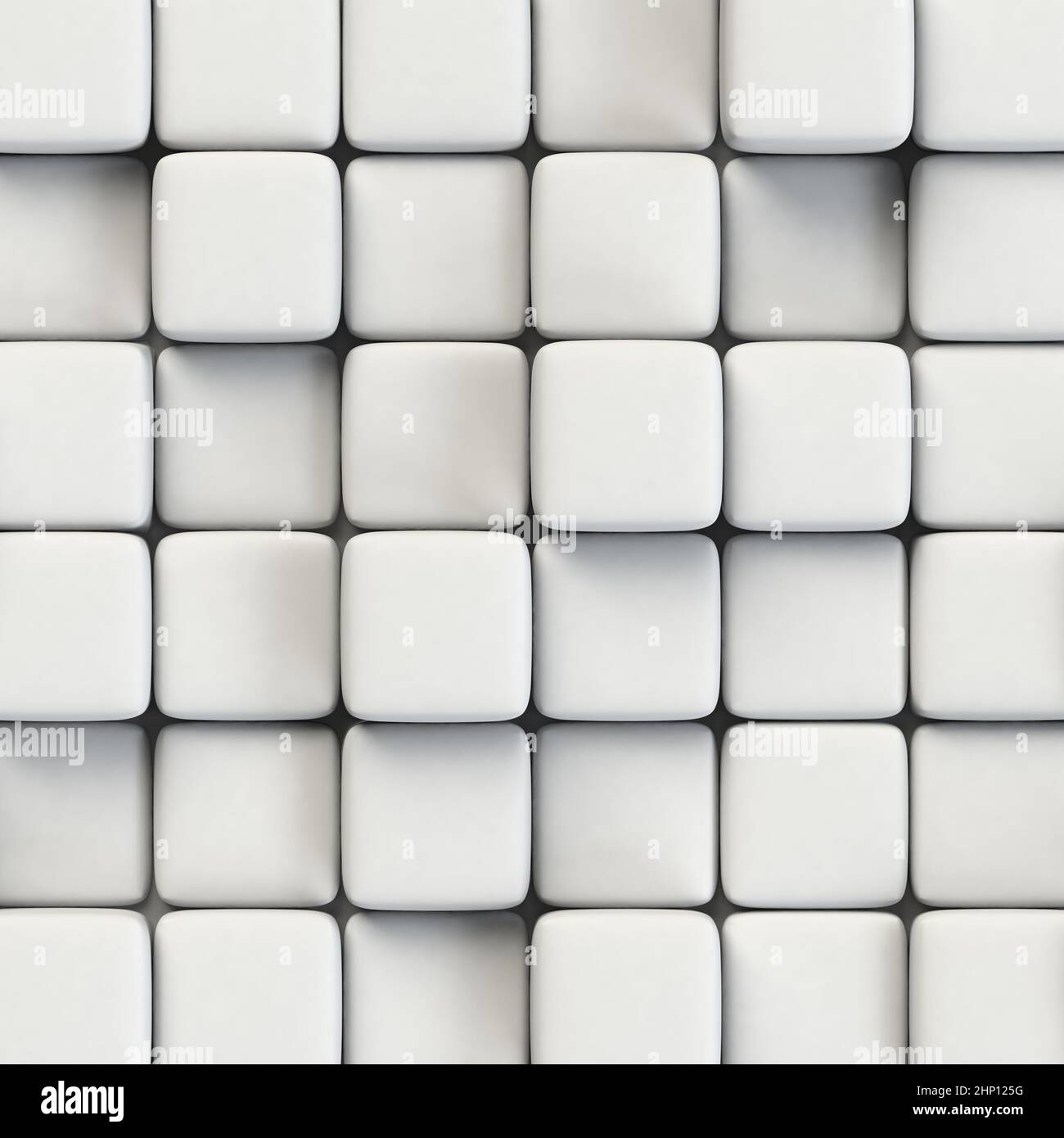 Abstract geometric background with ceramic cubes of various height ...