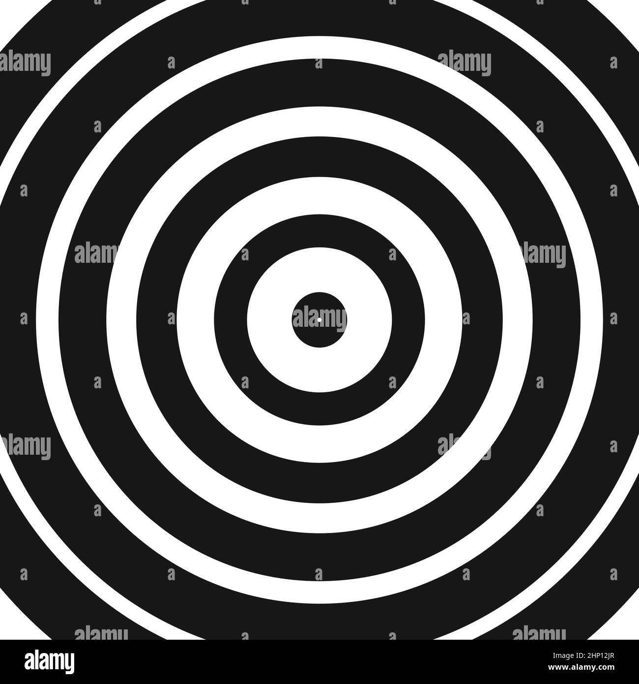 Concentric circles with hypnotic effect. Psychedelic motion background ...