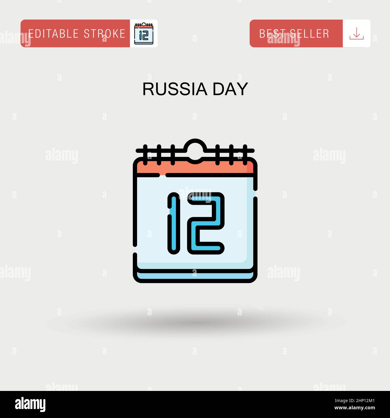 Russian national flag day Stock Vector Images - Alamy
