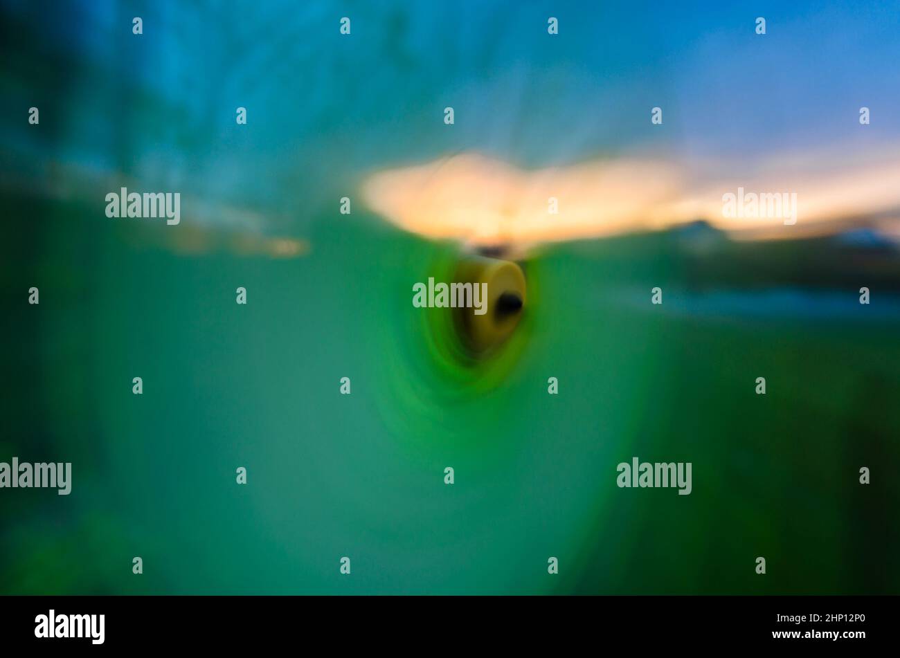 Background of a landscape seen through a moving fan Stock Photo - Alamy