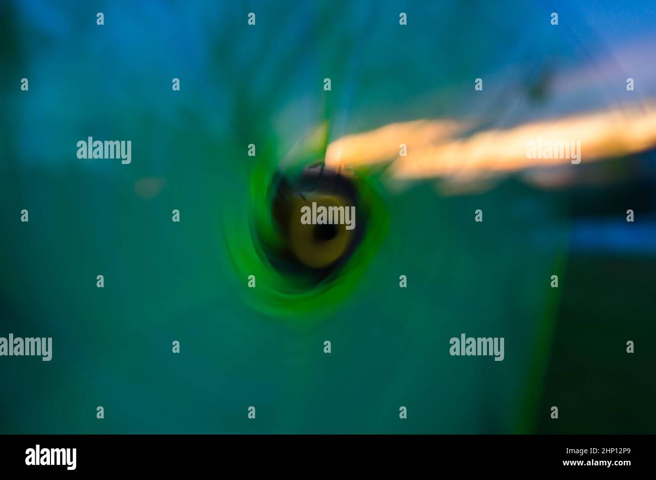 Background of a landscape seen through a moving fan Stock Photo - Alamy