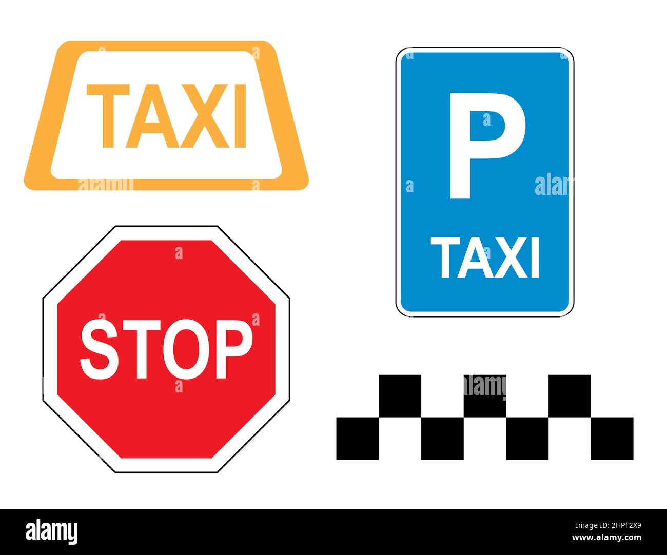 Signs and information Stock Vector Images - Alamy