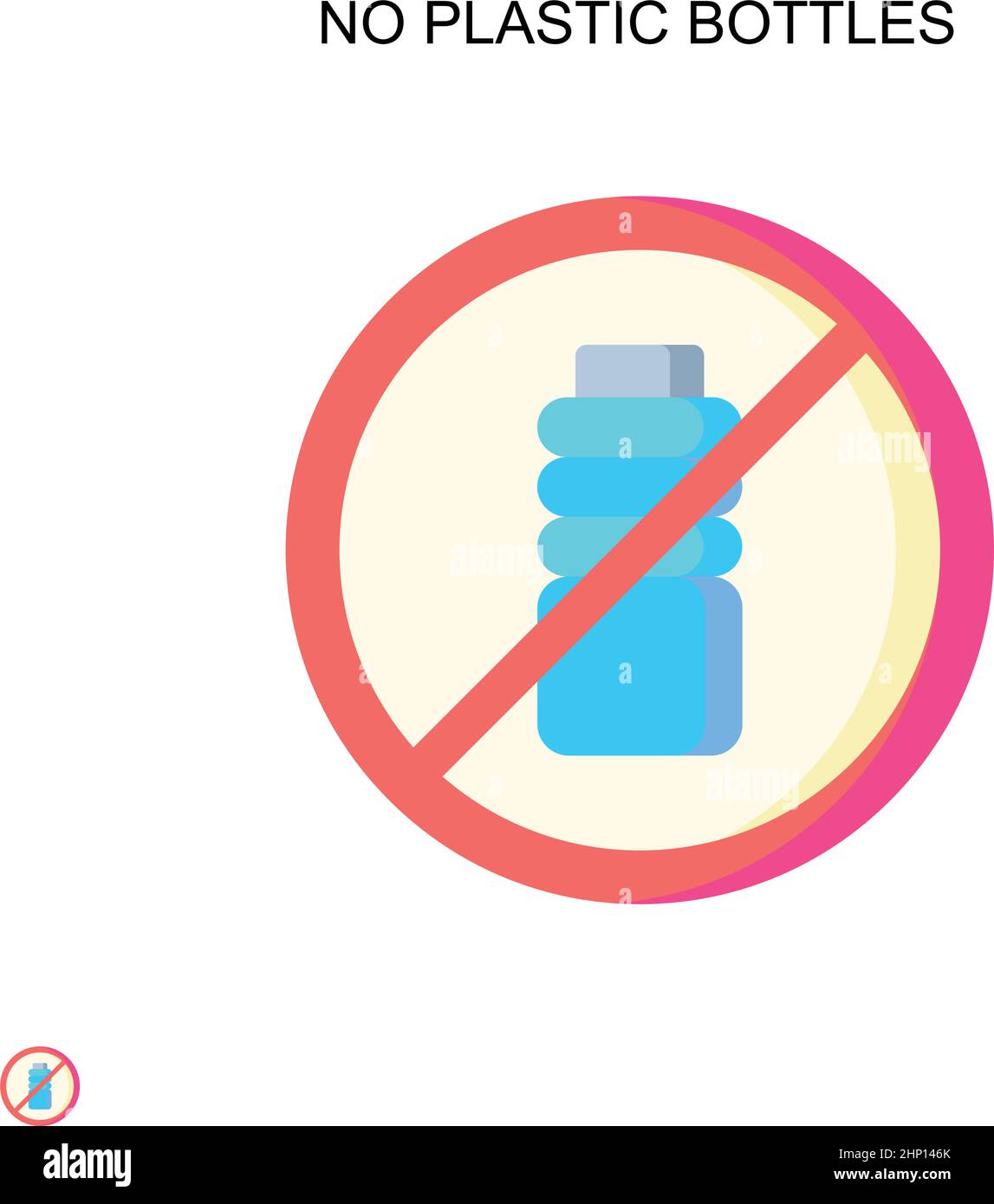 Plastic free symbol hi-res stock photography and images - Alamy