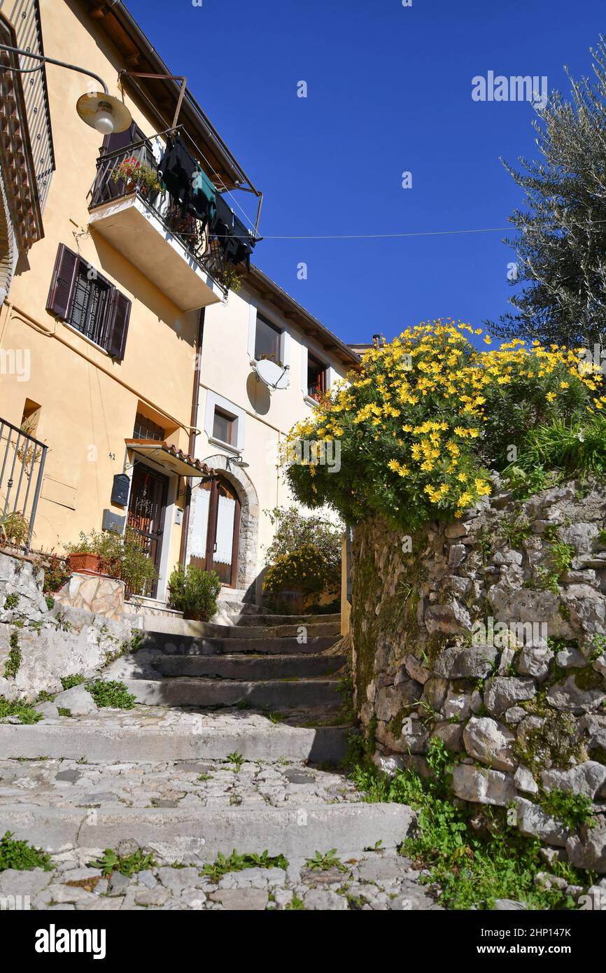 The Italian village of Itri Stock Photo - Alamy