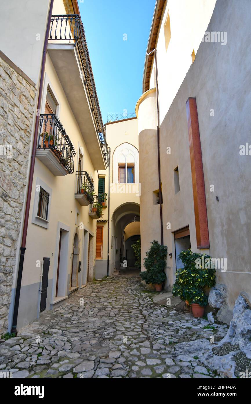 The Italian village of Itri Stock Photo - Alamy