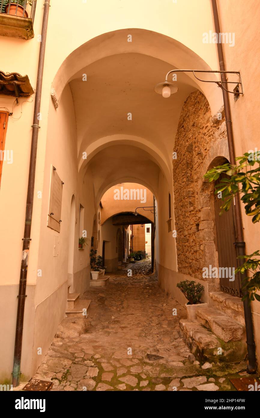 The Italian village of Itri Stock Photo - Alamy