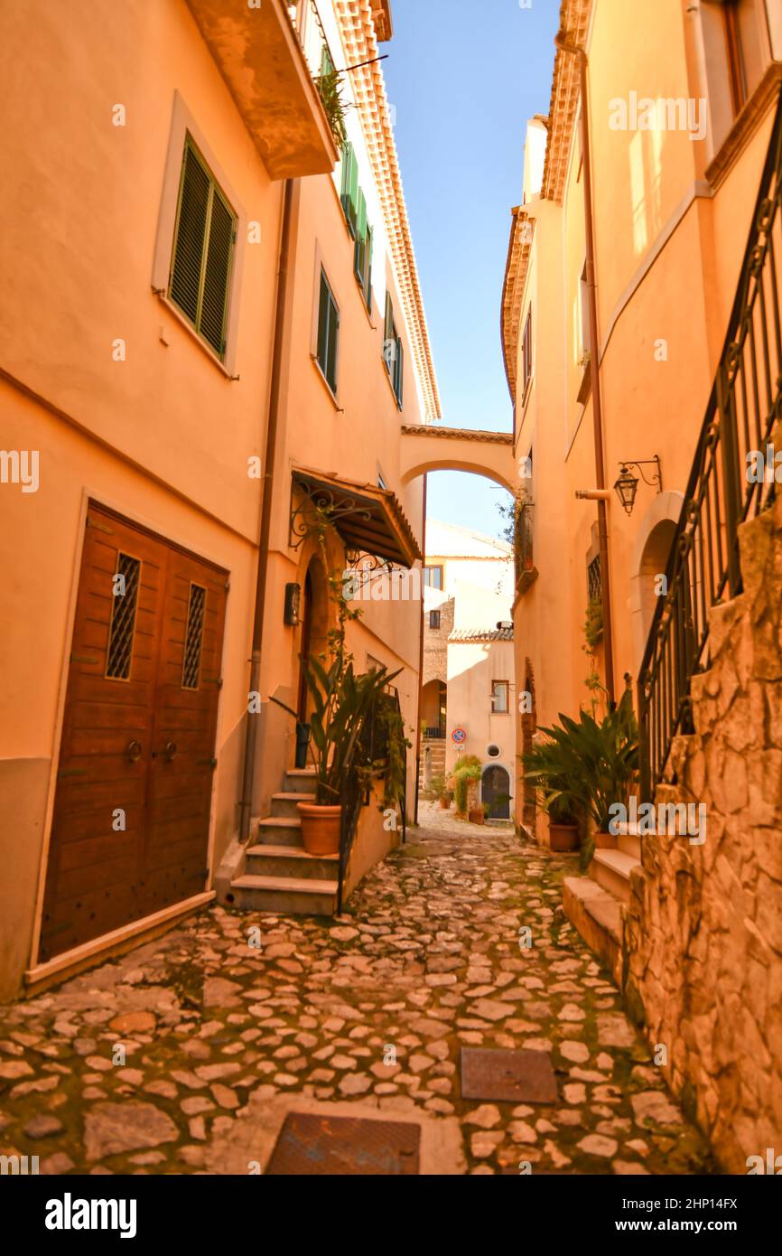 The Italian village of Itri Stock Photo - Alamy