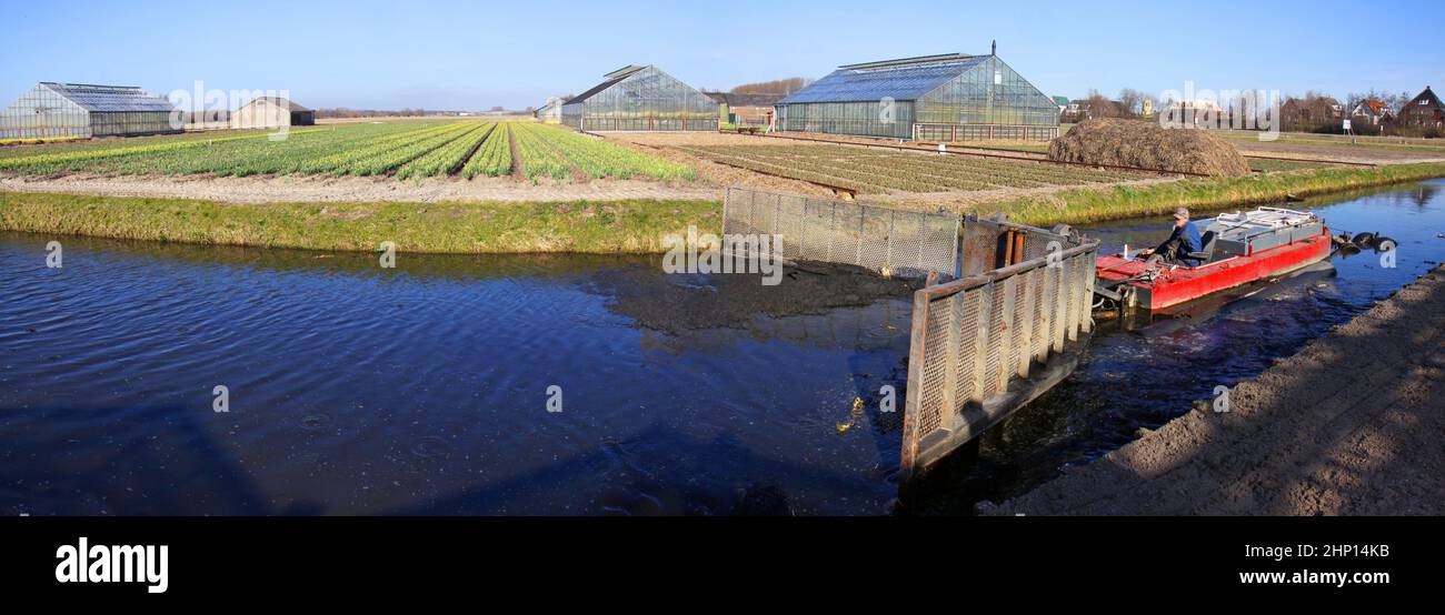 Small scale dredging in the Netherlands Stock Photo - Alamy