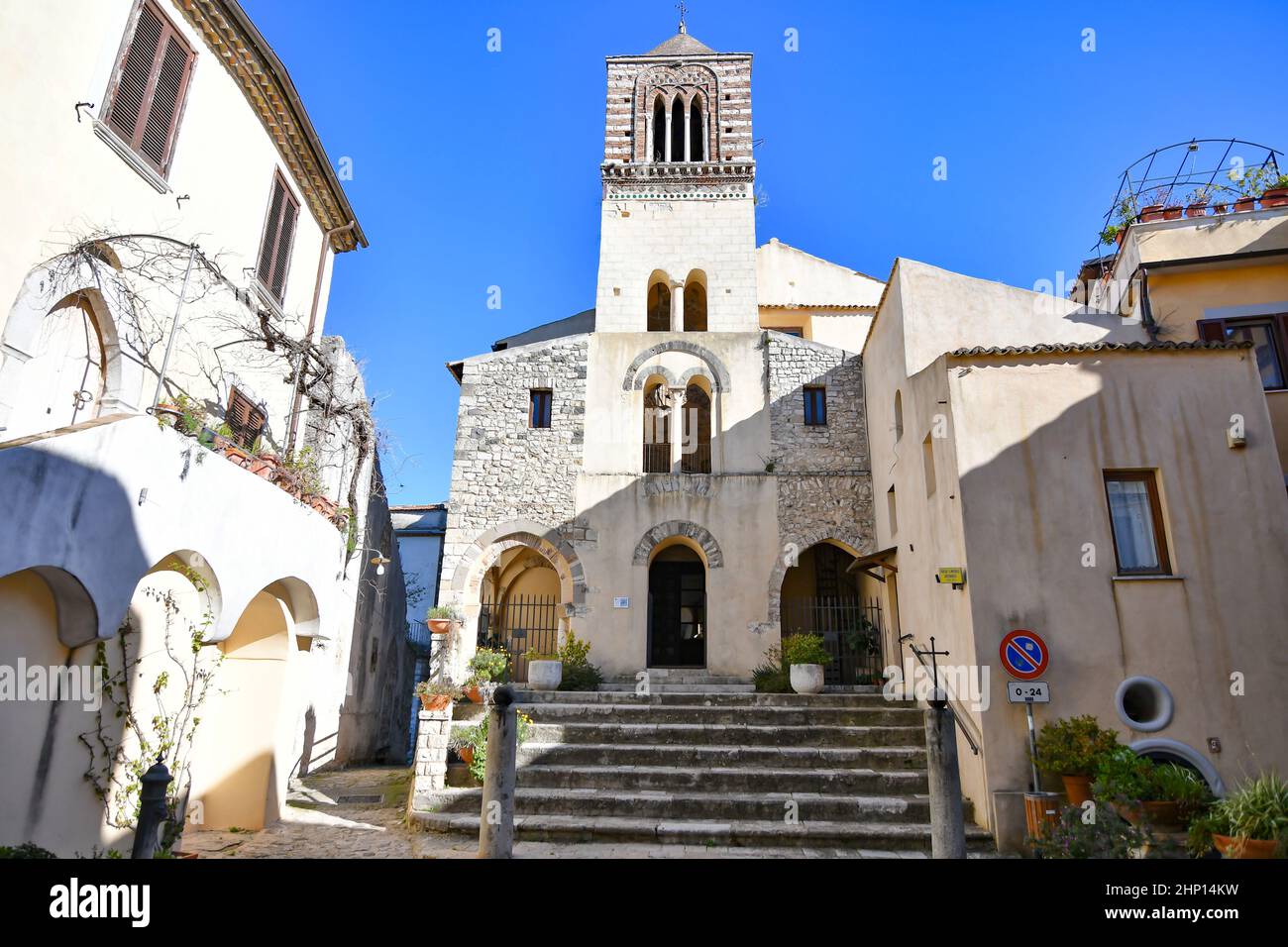 The Italian village of Itri Stock Photo - Alamy