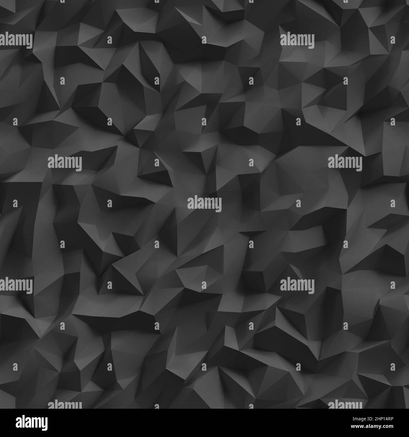 Abstract triangles low poly facet background, 3d render illustration ...