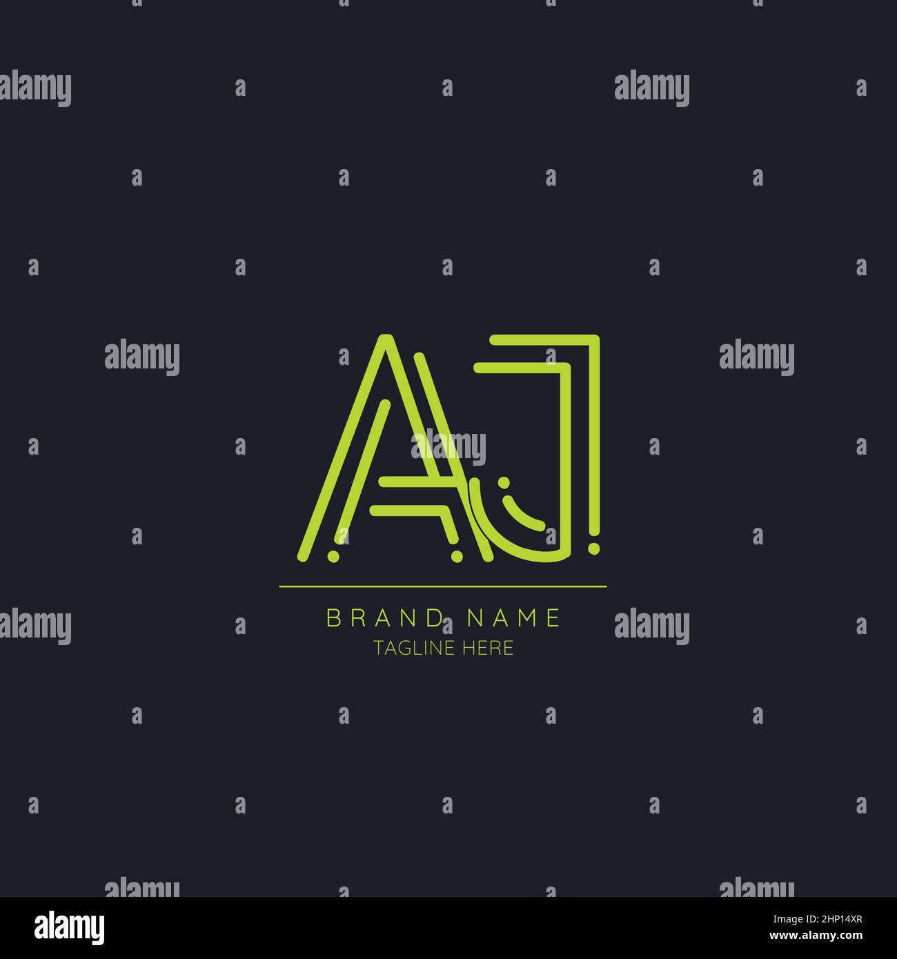 Aj real estate logo hi-res stock photography and images - Alamy