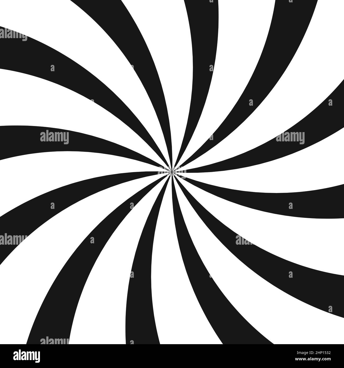 Black twirl lines. Curve rotating effect background Stock Vector Image ...