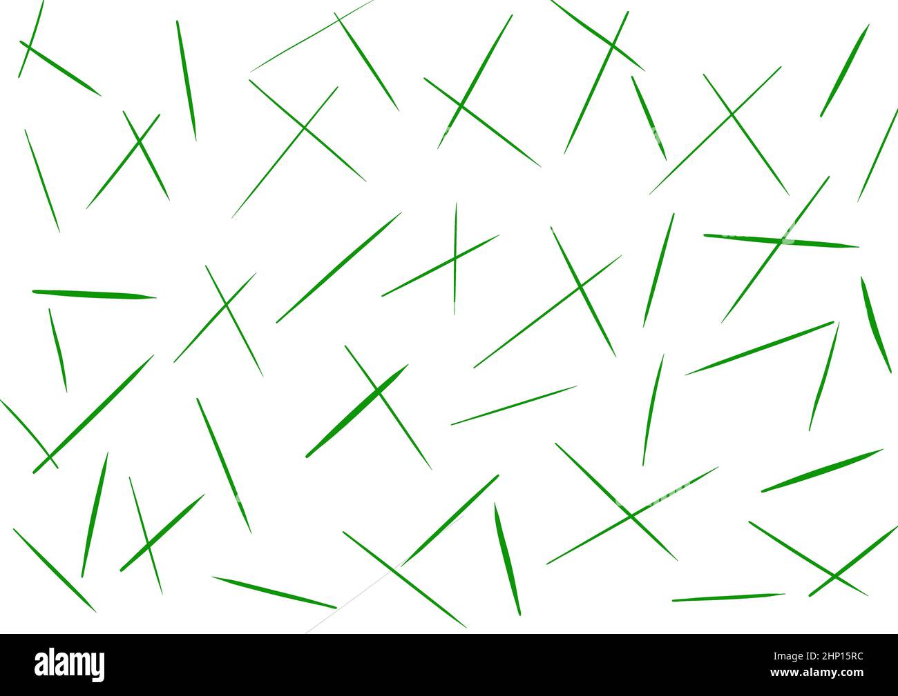 Abstract art white background with green lines and strokes. Geometric ...