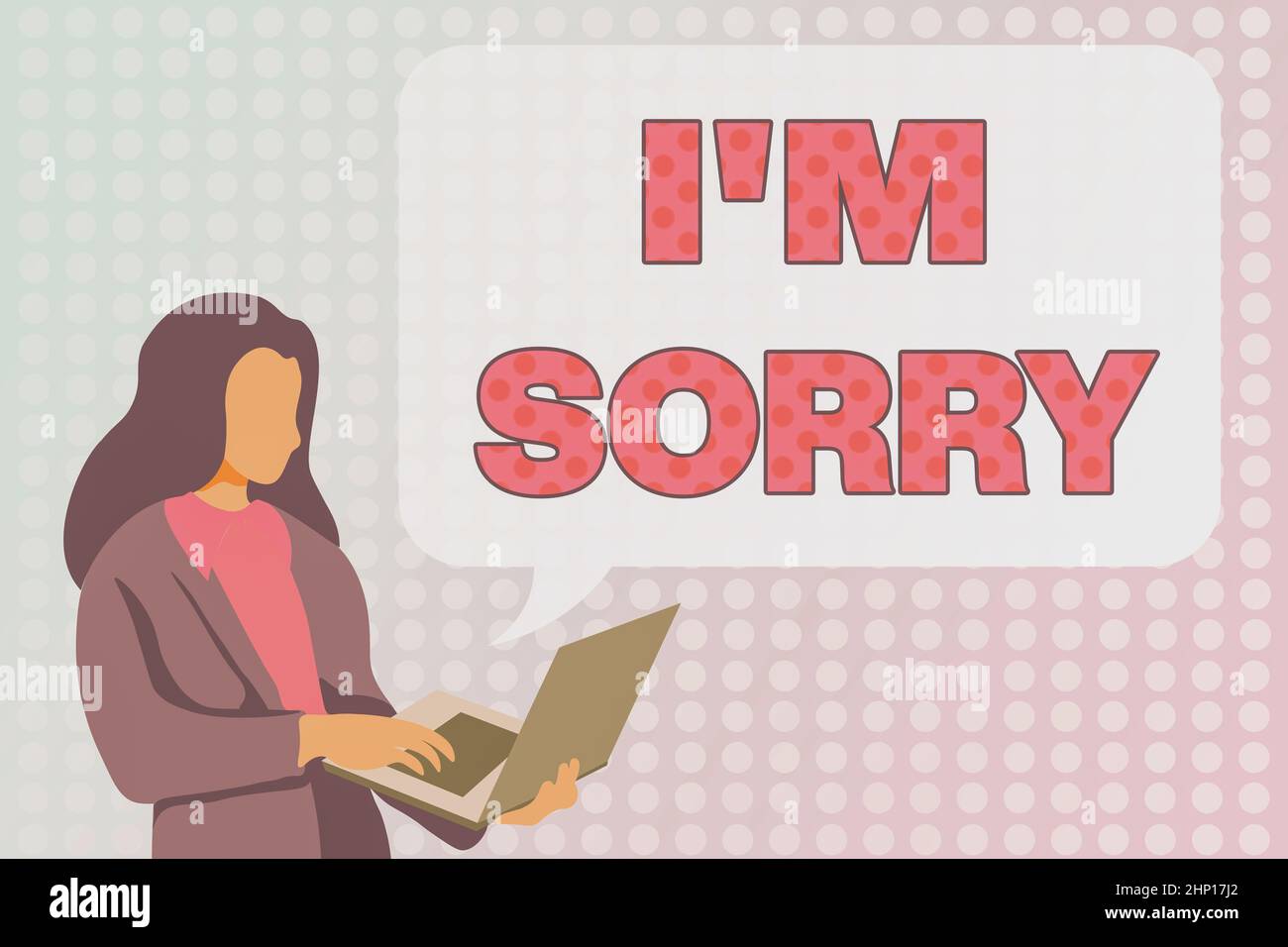 Writing displaying text I M Sorry, Business idea To ask for forgiveness ...