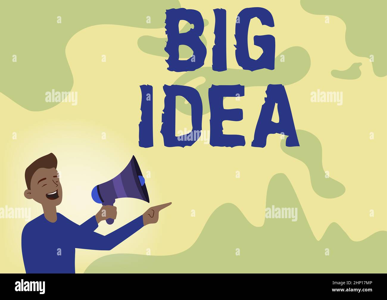 Inspiration showing sign Big Idea, Business idea Having great creative ...