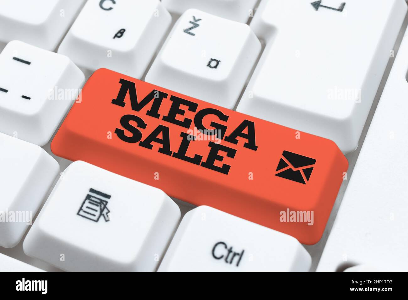 Text sign showing Mega Sale, Internet Concept The day full of special ...