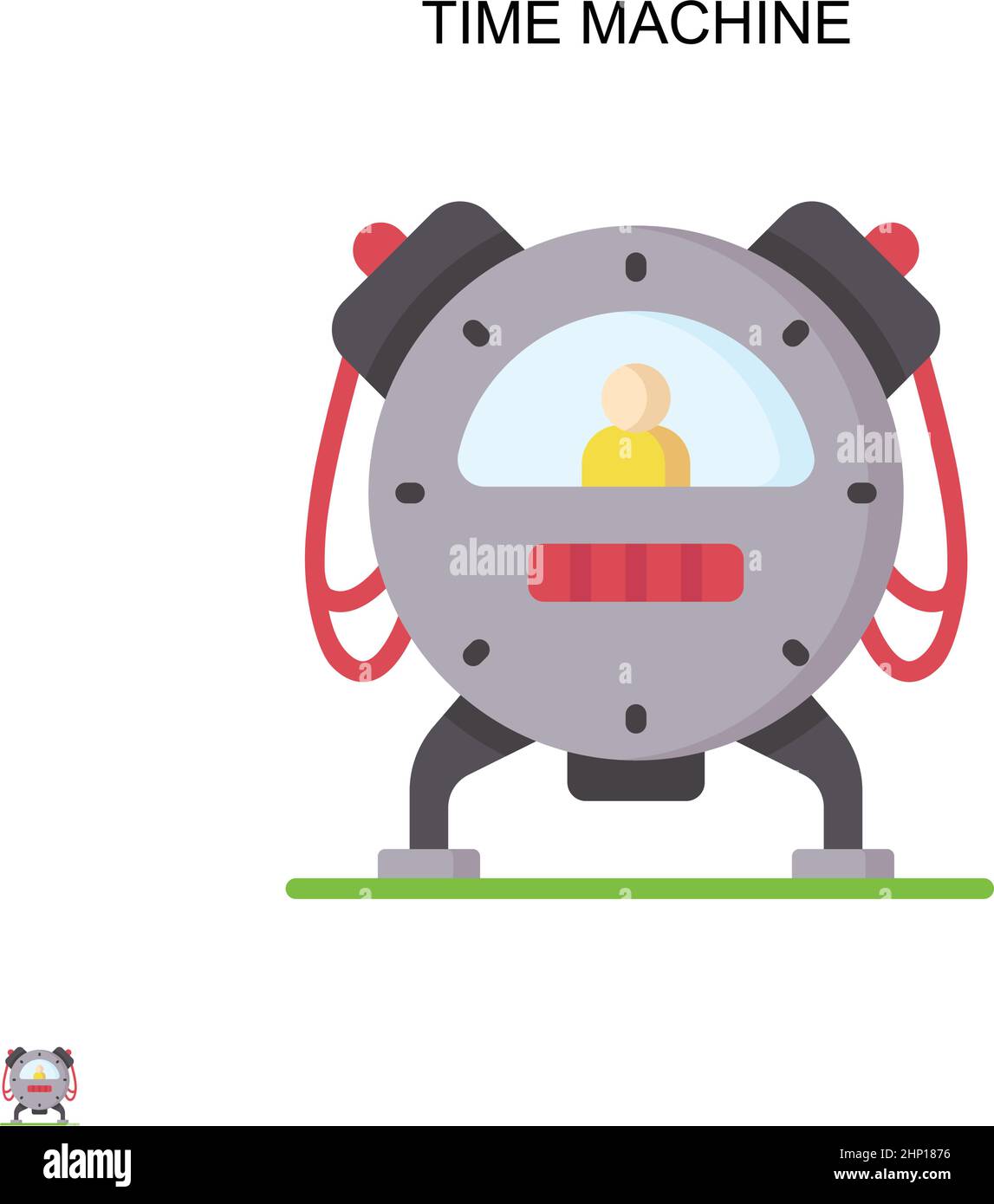 Vector neon clock hi-res stock photography and images - Alamy