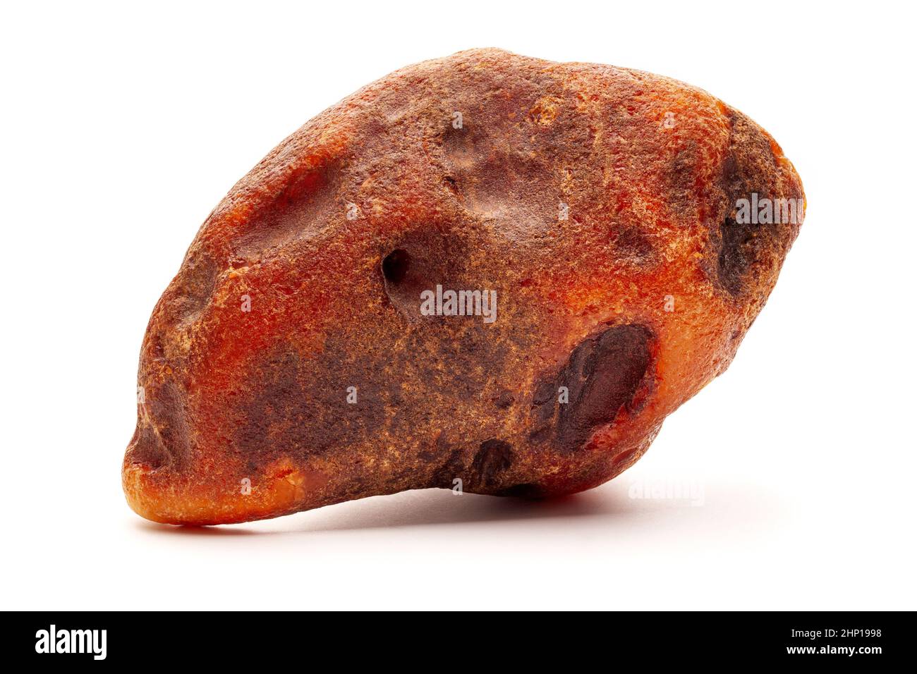 A piece of yellow opaque natural amber classification color Bastard ...