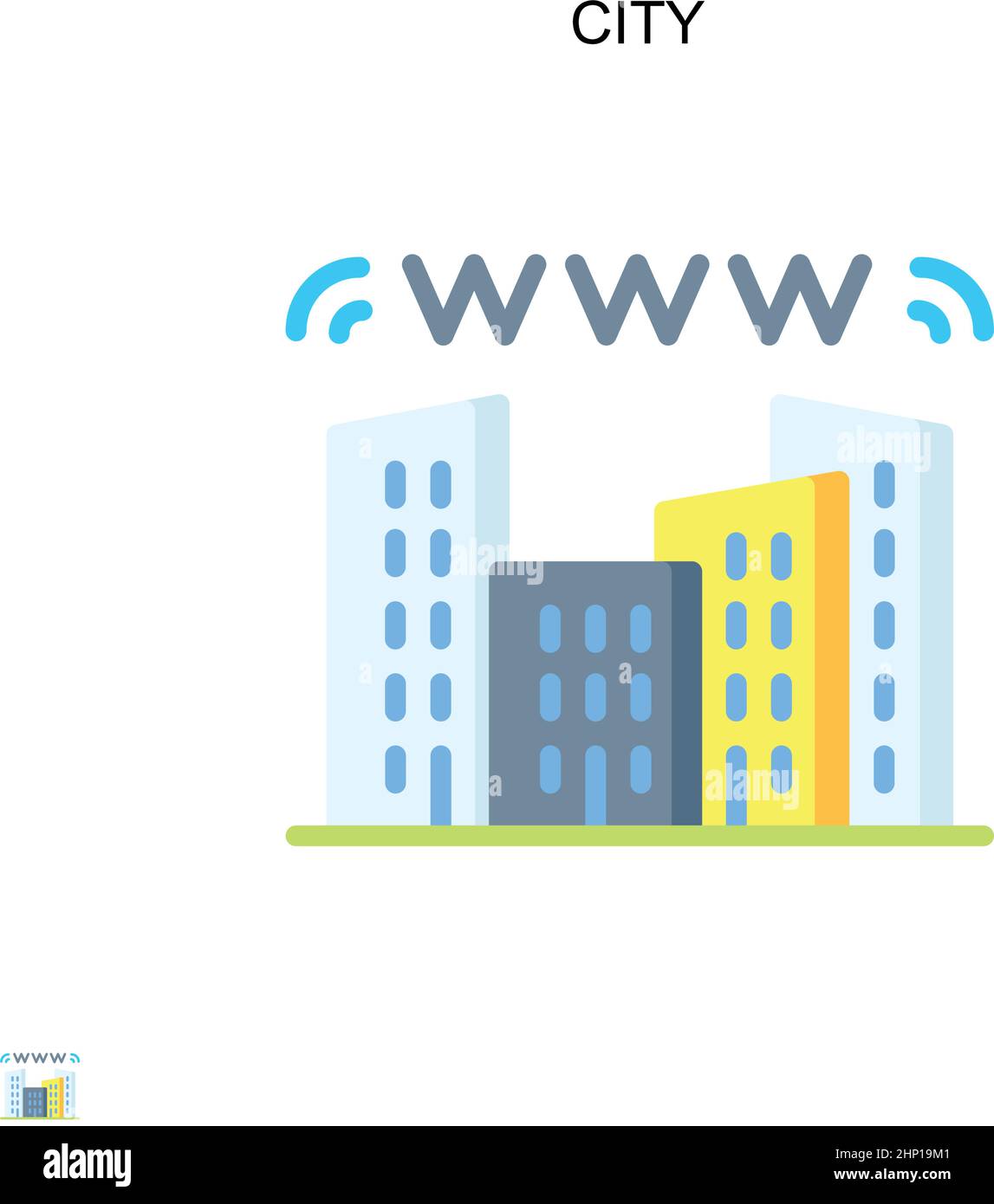 Urban scene view Stock Vector Images - Alamy