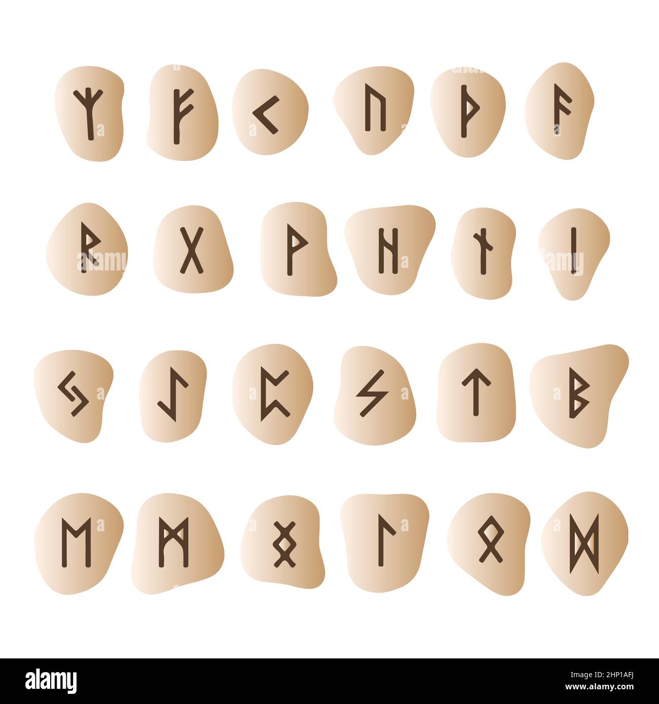 Runes alphabet hi-res stock photography and images - Alamy