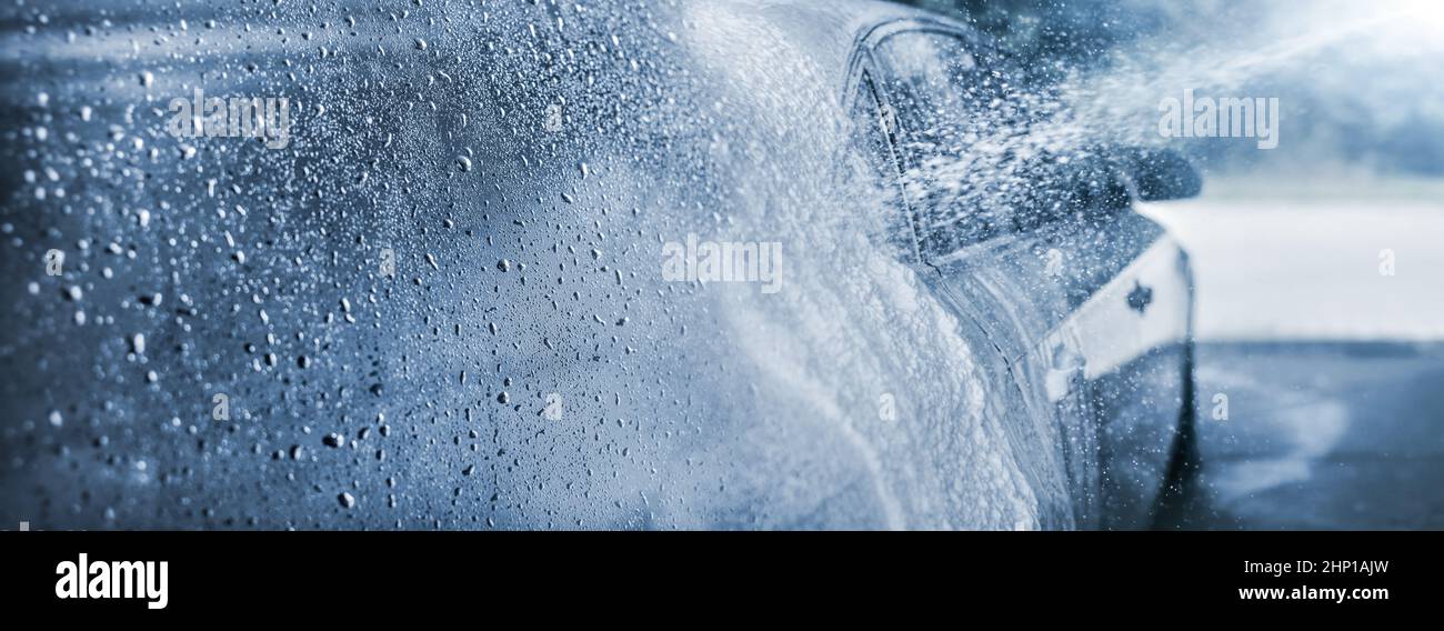 Water Abstract Car