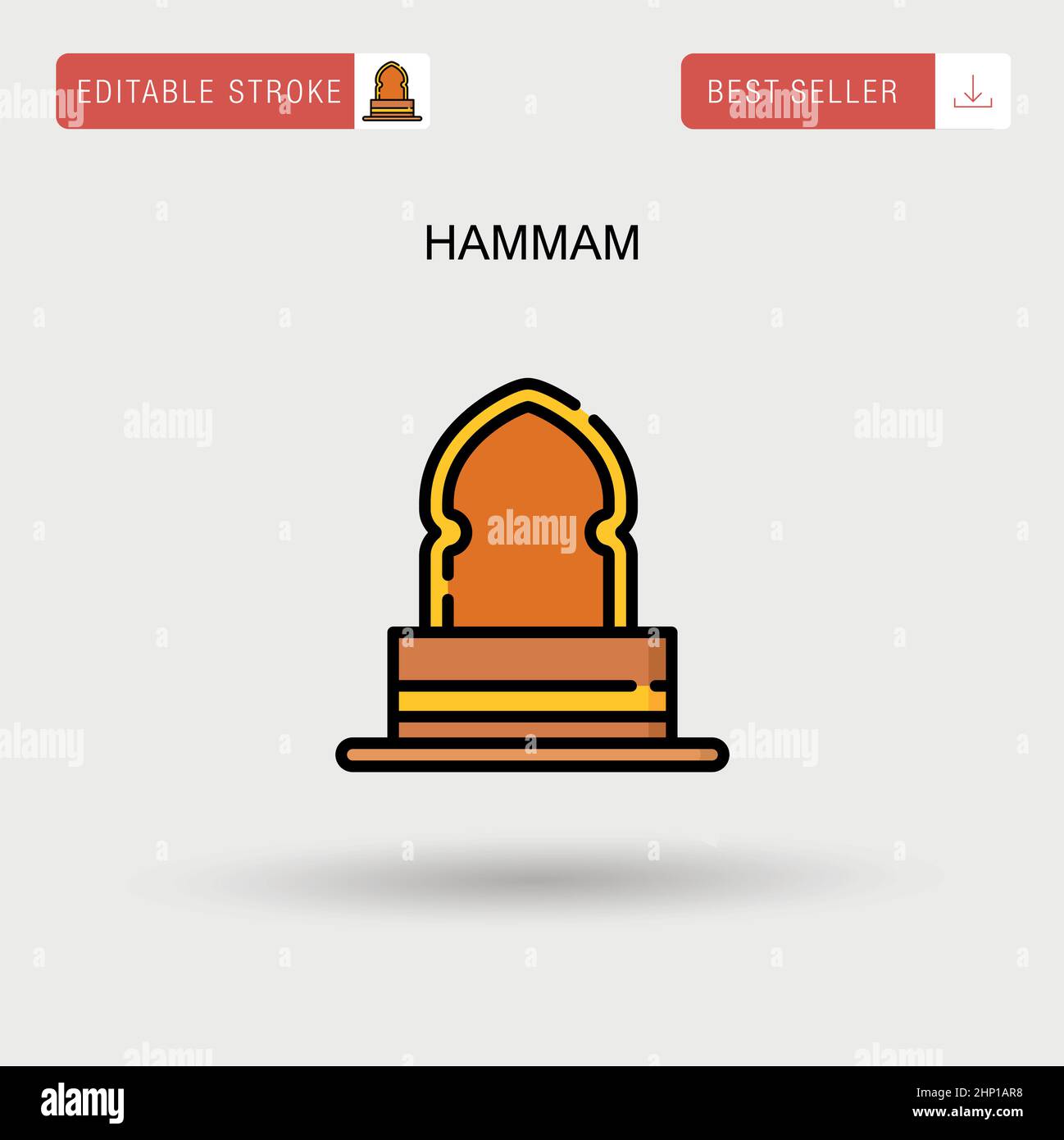 Interior turkish bath hammam Stock Vector Images - Alamy