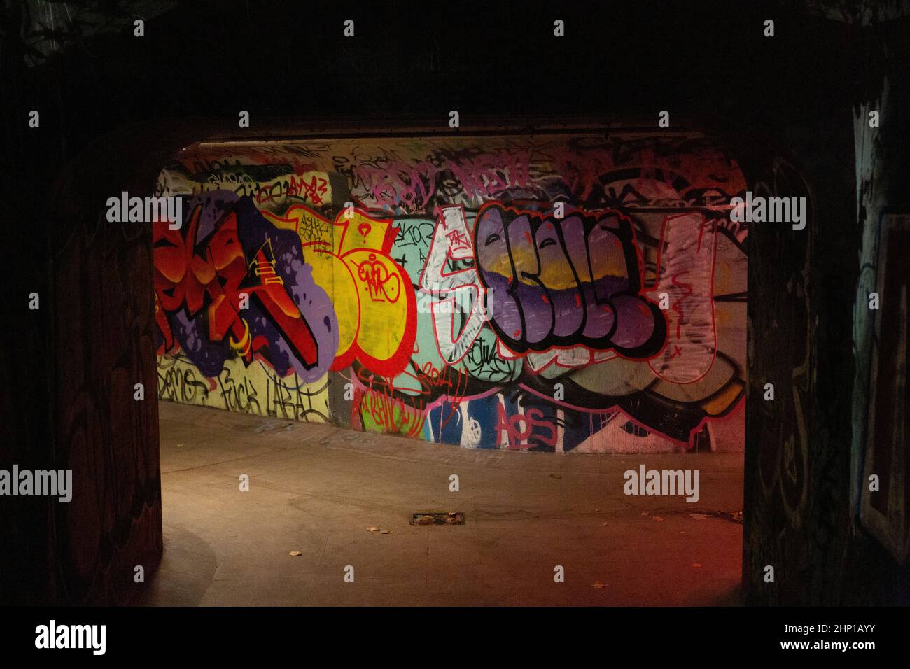 Graffiti and underpass hi-res stock photography and images - Alamy