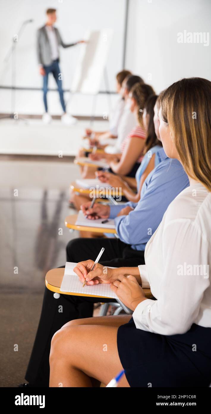 Educational lecturer hi-res stock photography and images - Alamy