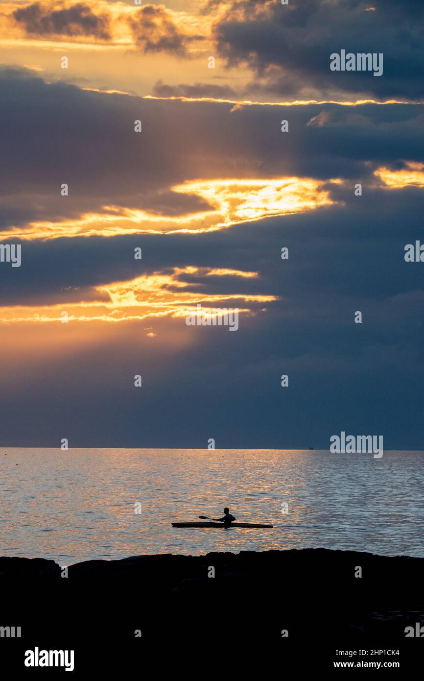 Scottish highland sunset hi-res stock photography and images - Alamy