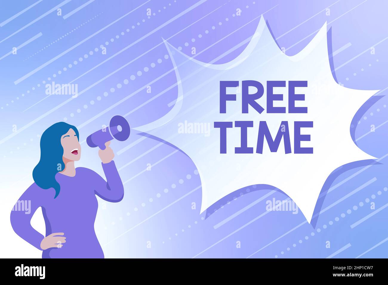 Conceptual display Free Time, Concept meaning time available for ...