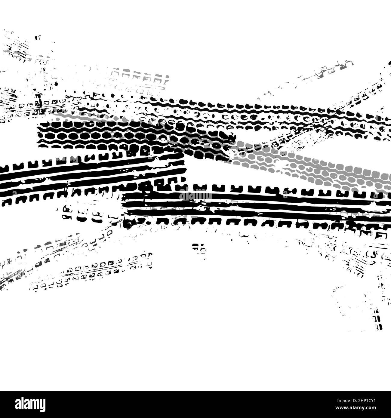 Track pattern trail from Stock Vector Images - Alamy