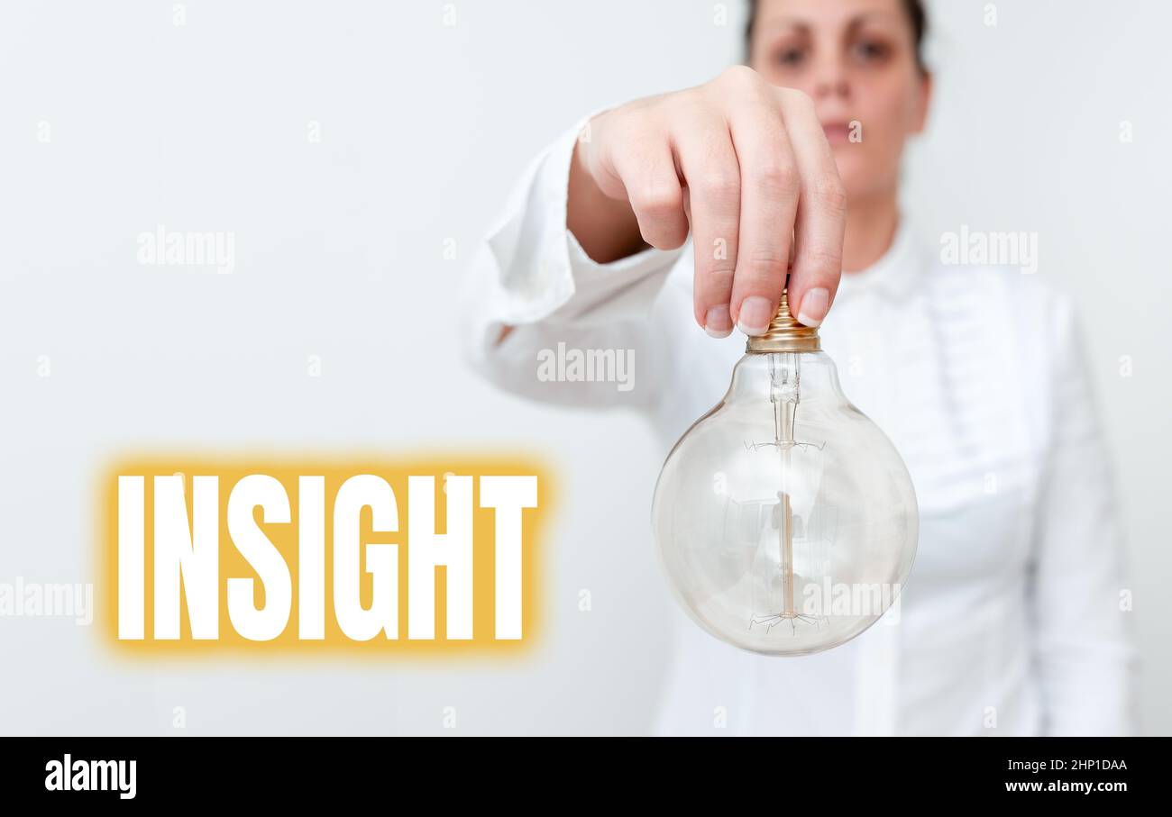 Text caption presenting Insight, Concept meaning Capacity Gain accurate ...
