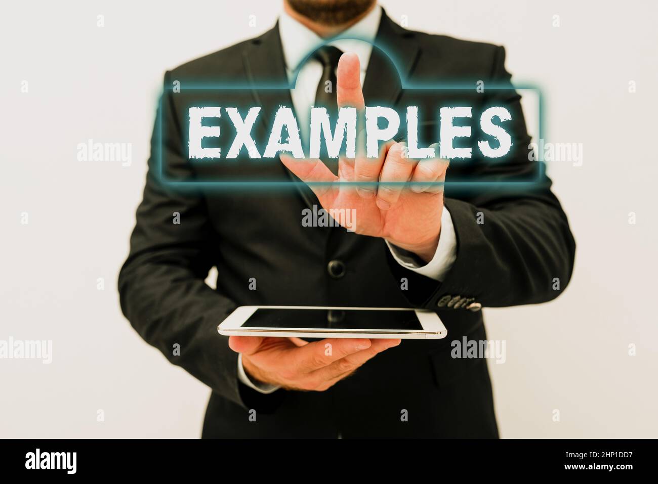 Sign displaying Examples, Business overview photo Sample Model to ...