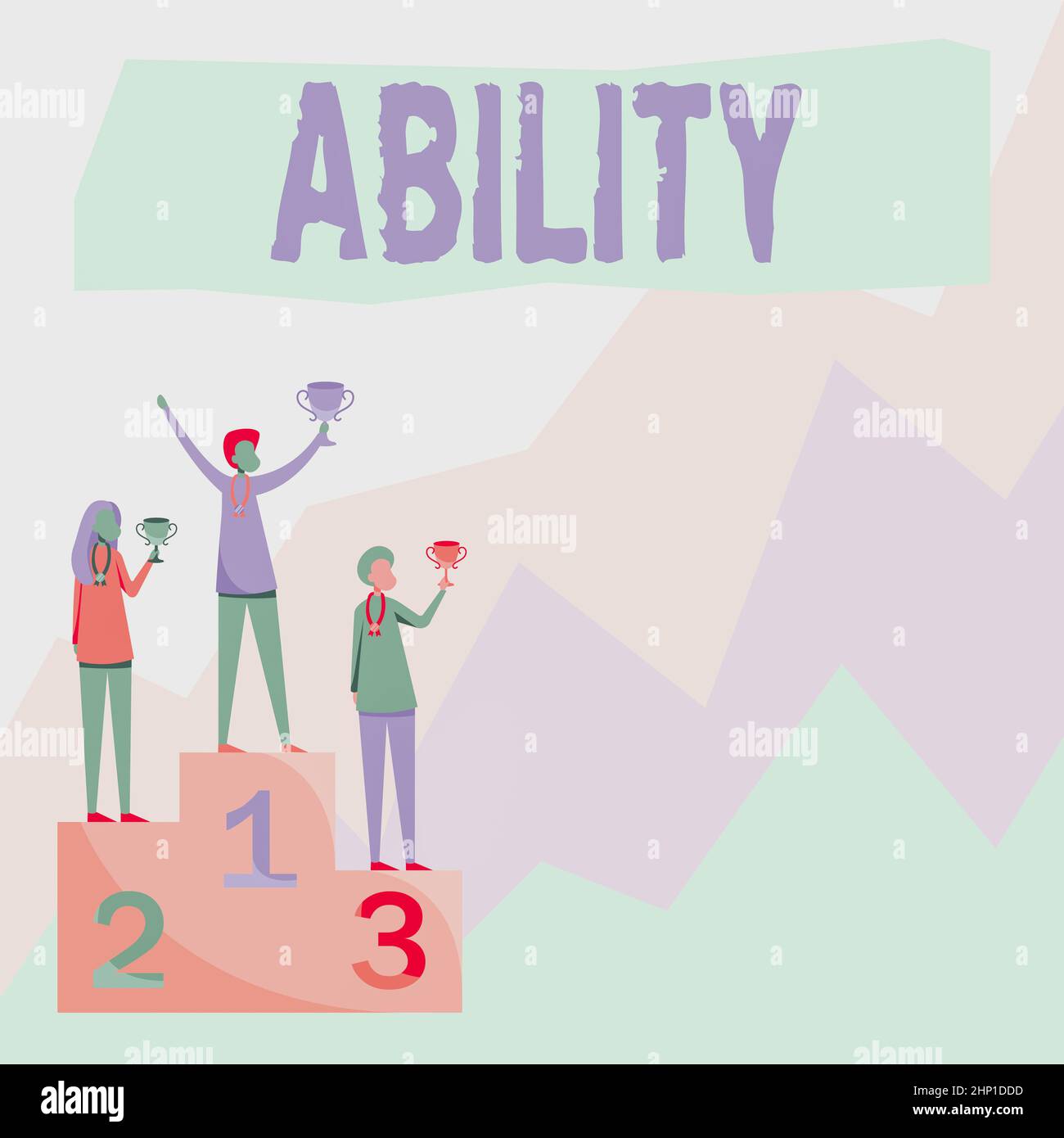Text showing inspiration Ability, Concept meaning the physical or ...