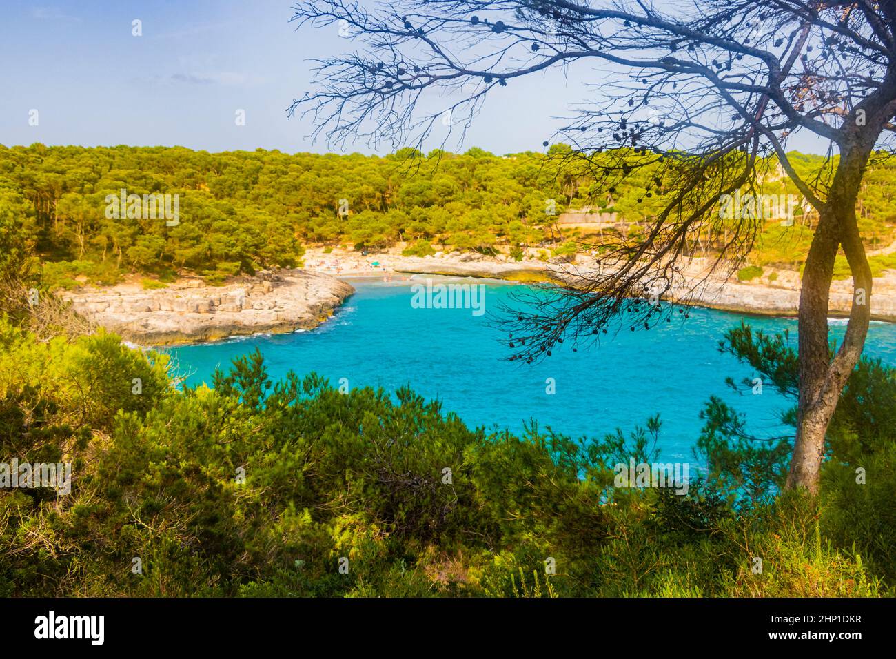 Bay and beach calo des borgit hi-res stock photography and images - Alamy
