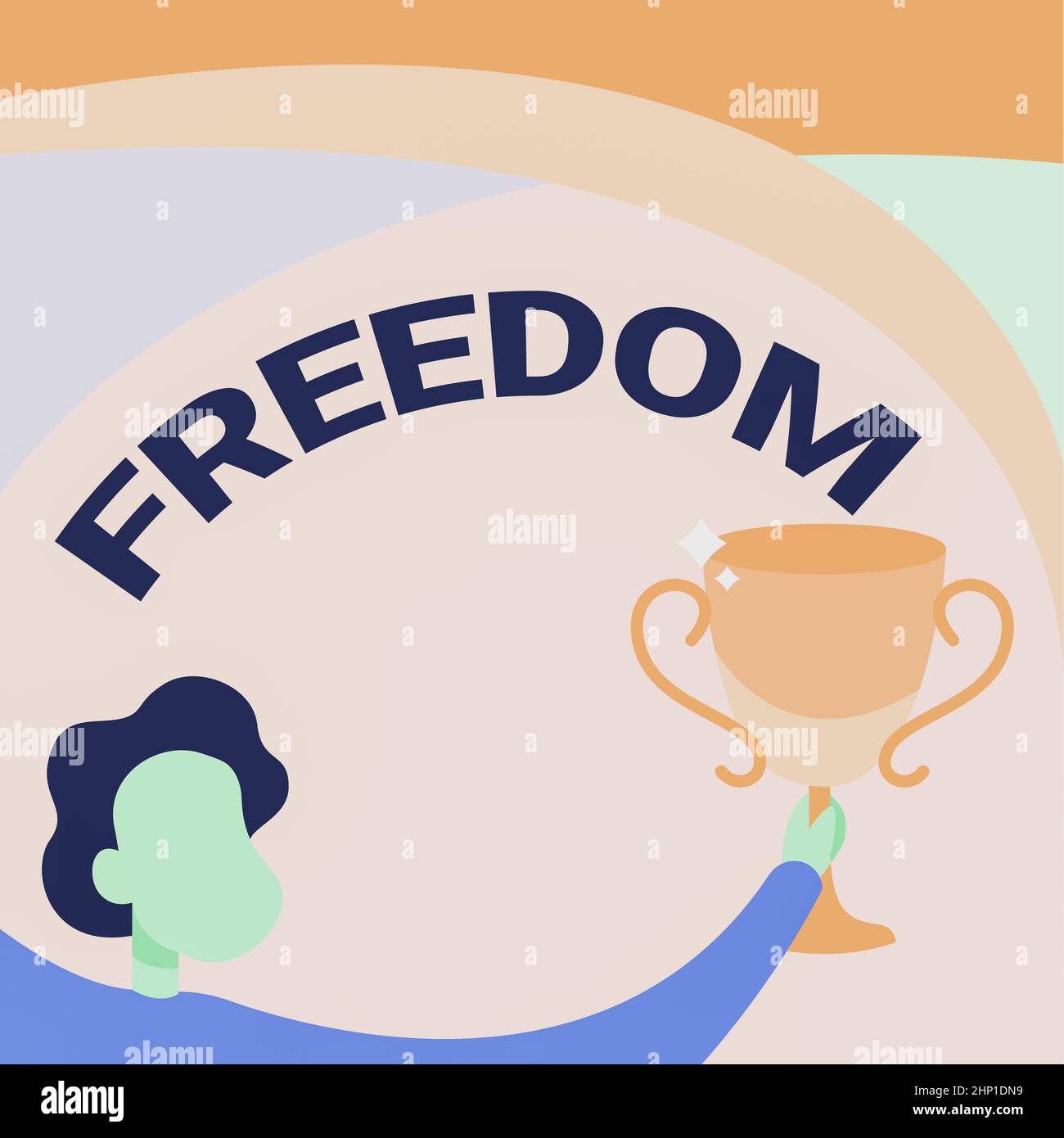 Independence cup trophy hi-res stock photography and images - Alamy