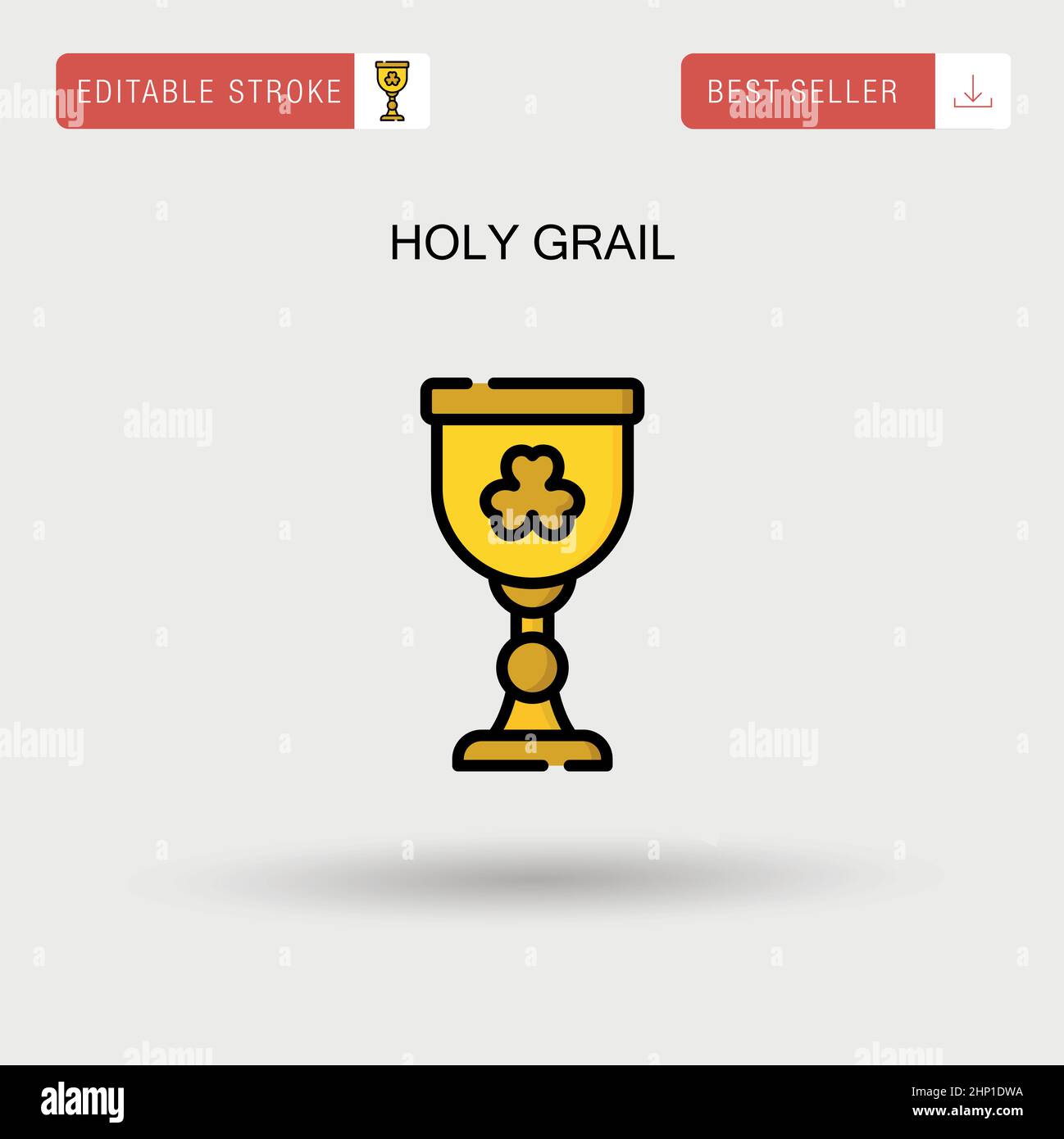 Holy grail Simple vector icon Stock Vector Image & Art - Alamy