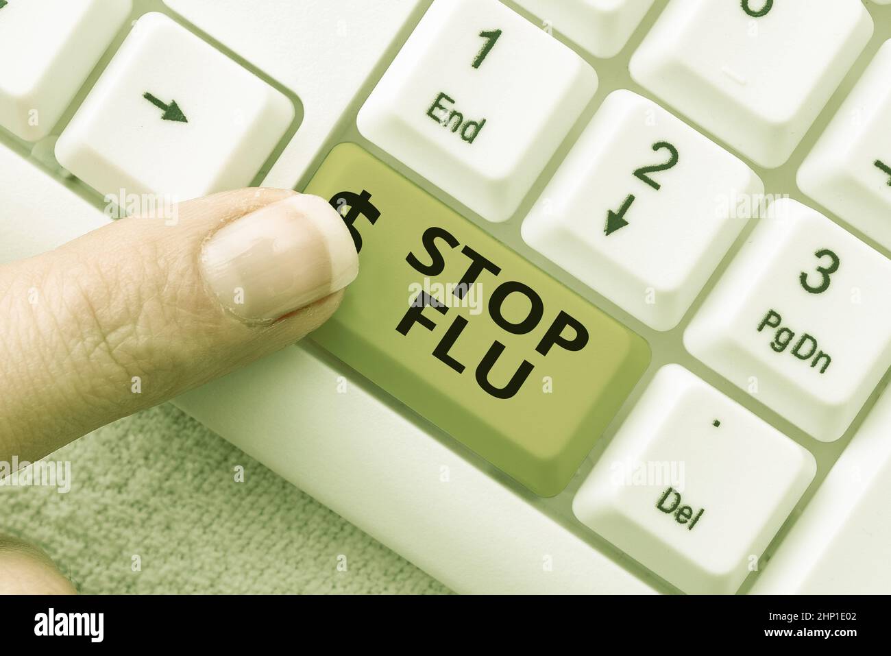 Inspiration showing sign Stop Flu, Concept meaning Treat the contagious ...