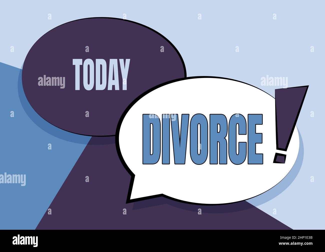 Sign displaying Divorce, Concept meaning Legal dissolution of marriage ...